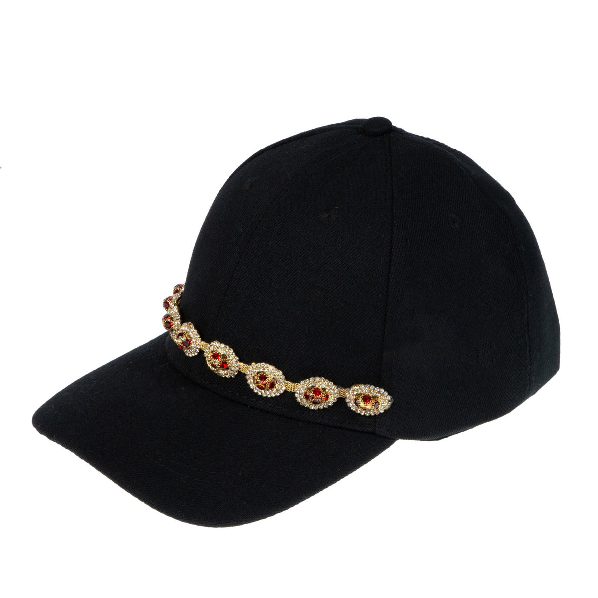Geometry Rhinestone Chains Cap C0778 – Ole