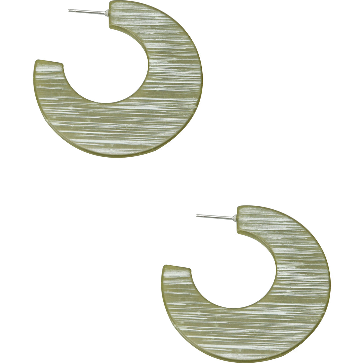 Acrylic Hoop Earring E2873 – Ole