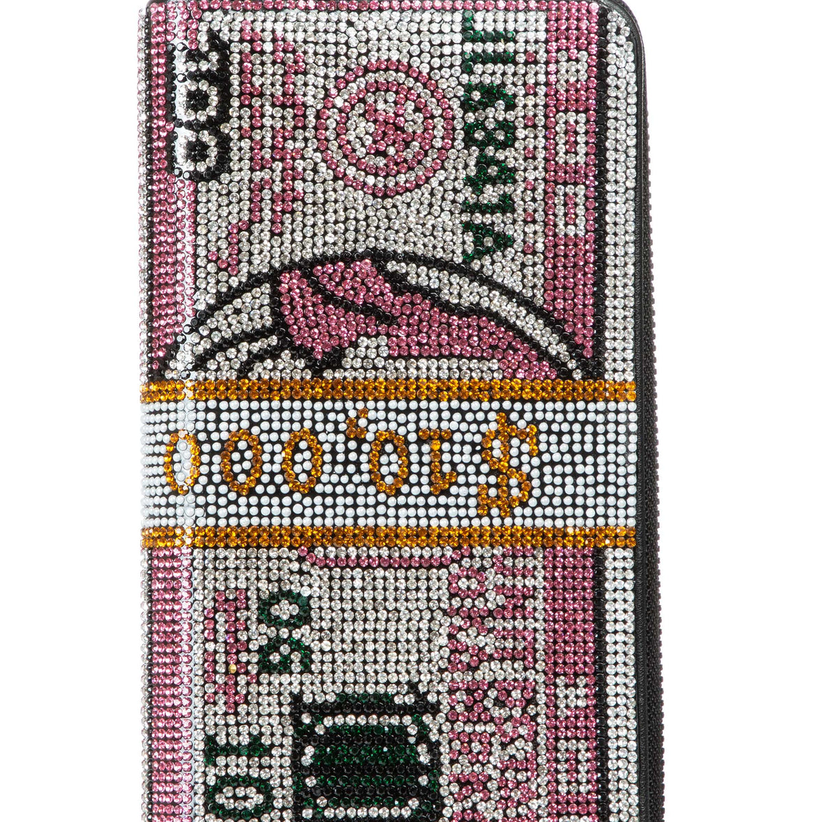 Dollar Rectangle Rhinestone Wallet HB2636 – Ole