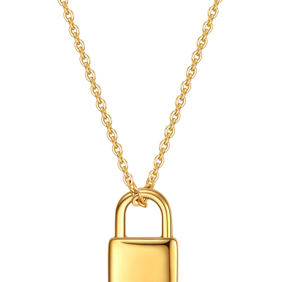Locker Stainless Steel Necklace N3907 – Ole