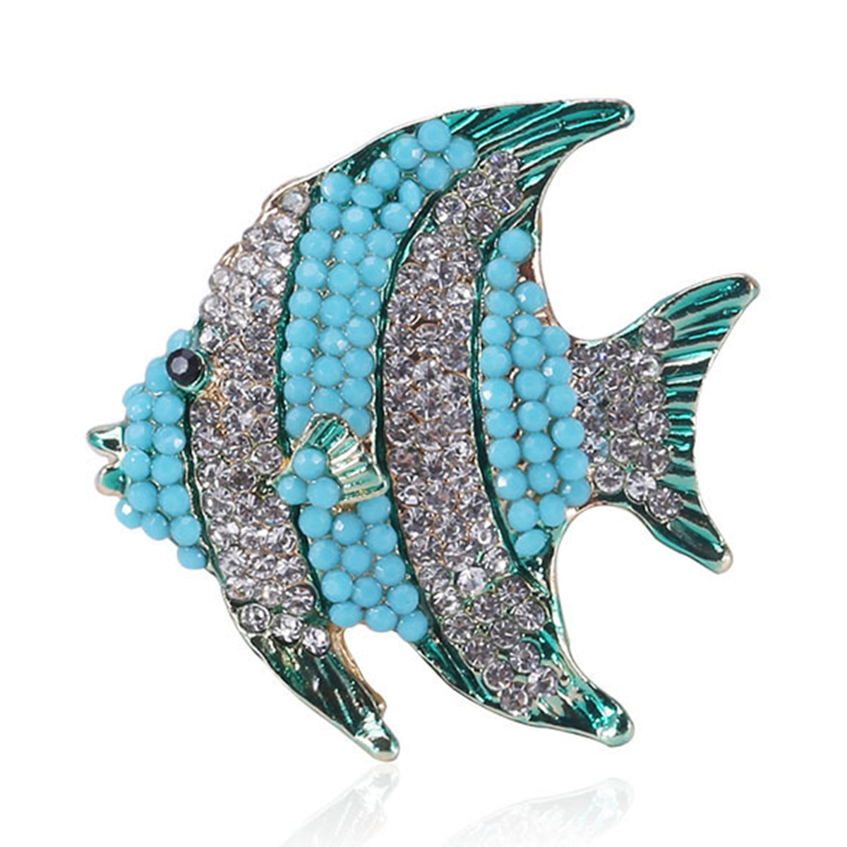 Fish Rhinestone Pin PA3864 – Ole