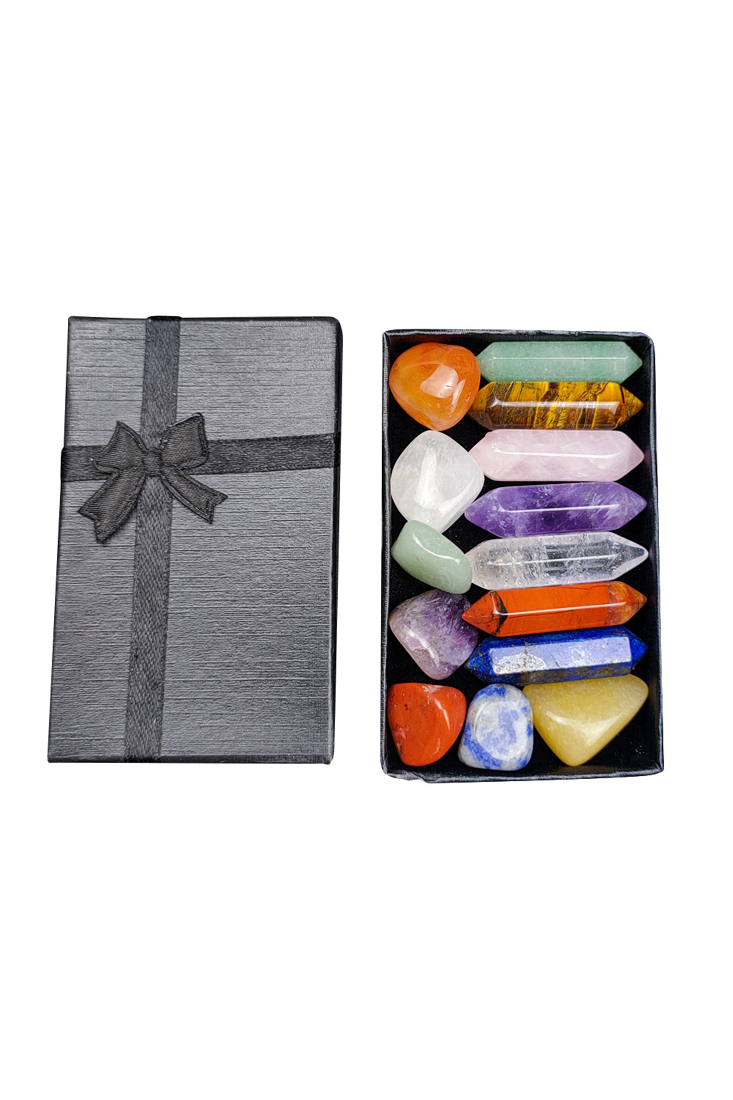 Chakela Hexagonal Column Natural Stone Set W1538 – Ole Style Inc